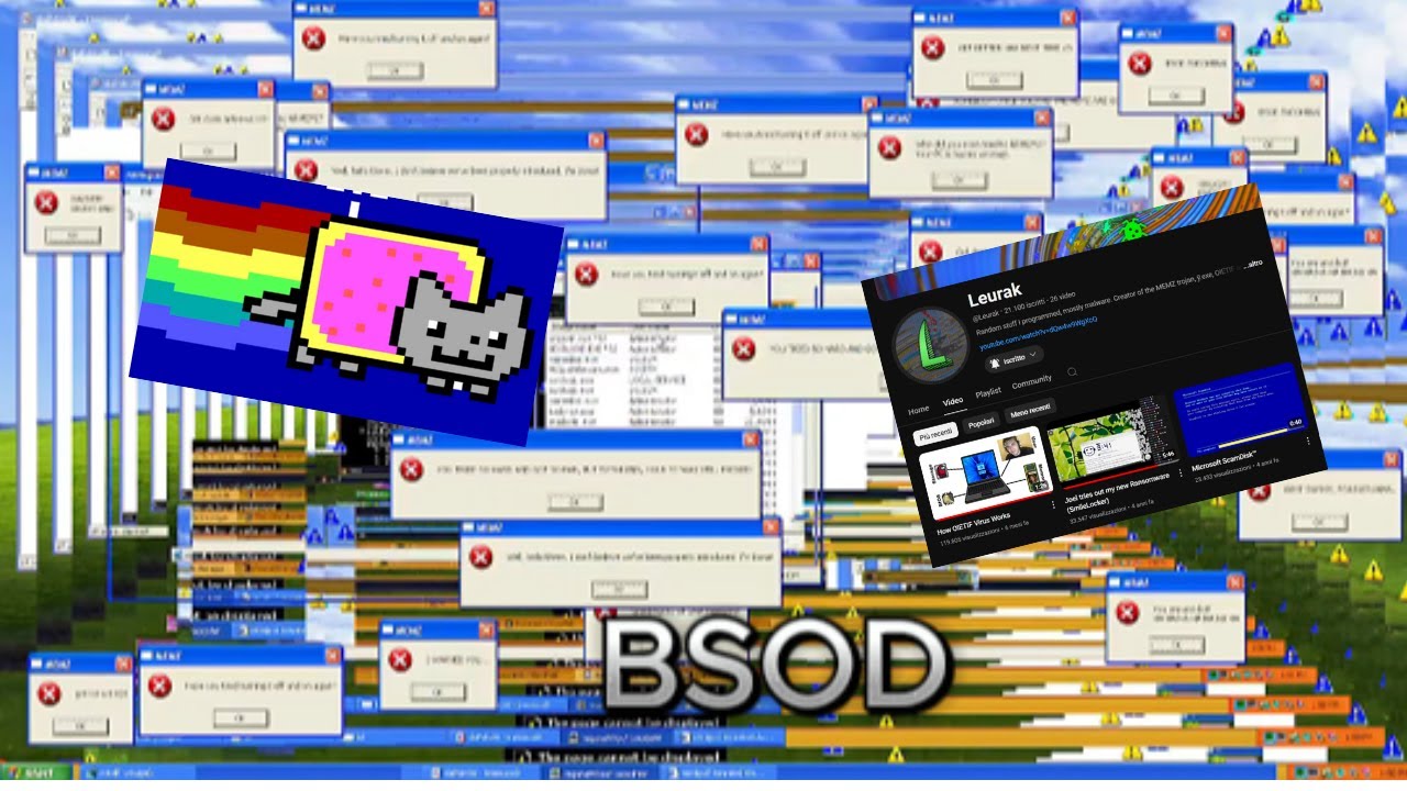 MEMZ.EXE *SOLO A SCOPO EDUCATIVO* - YouTube