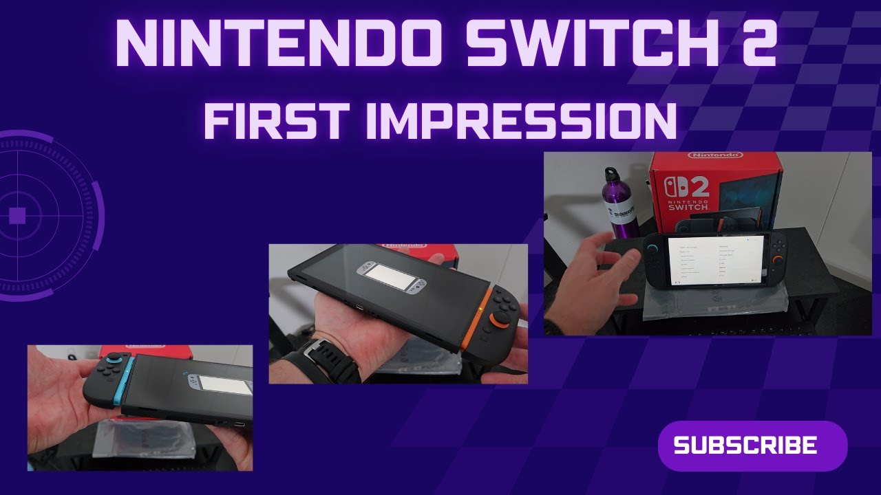 Nintendo Switch 2 First Impression - YouTube