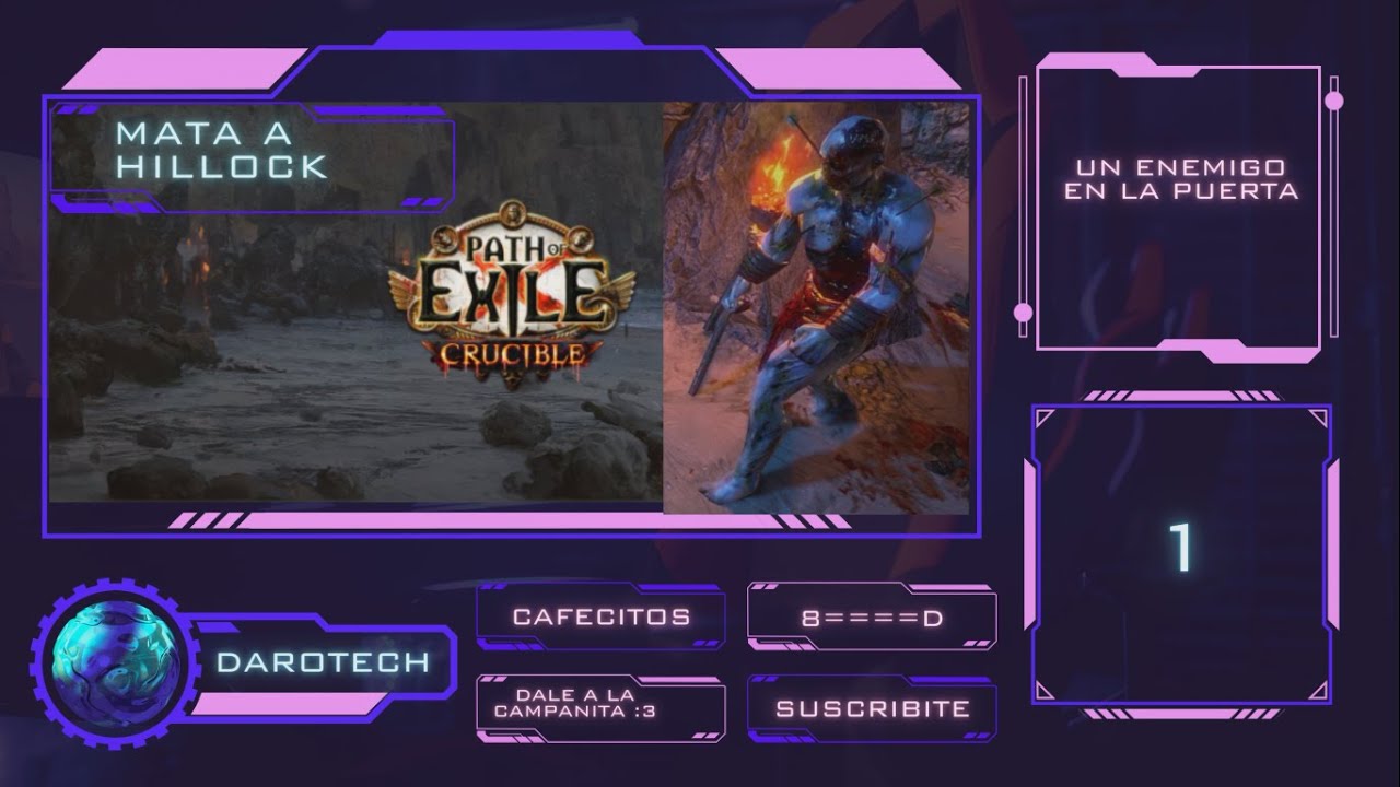 👹 Path of Exile | 👹 Mata a Hillock (Un enemigo en la puerta) | 🎮 ...