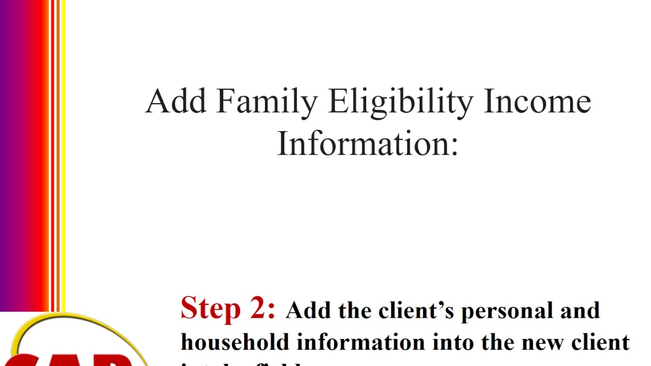 CAP60 Client Intake Process Part 2 - YouTube