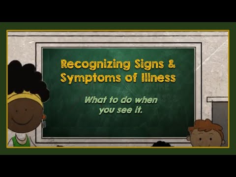 Recognizing Signs & Symptoms of Illness - YouTube