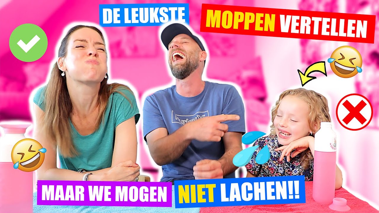 DE LEUKSTE MOPPEN - TRY NOT TO LAUGH CHALLENGE!! [Het Zoete Zusjes ...