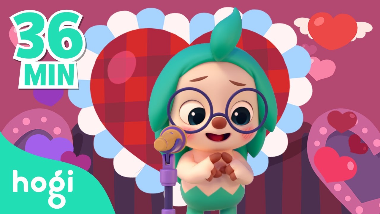 Happy Valentine's Day with Hogi! | If you're happy and more! | Nursery ...