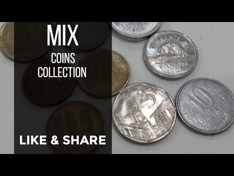 Mix Coins Collection #youtube #coins - YouTube