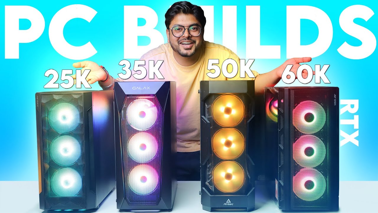 Epic Builds is here Pc build Under 25K | 35K | 50K | 60K Pc build ...