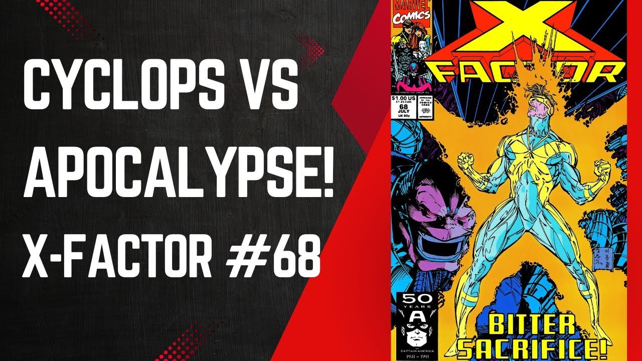 Cyclops Vs Apocalypse! X-Factor #68, Whilce Portacio & Chris Claremont ...