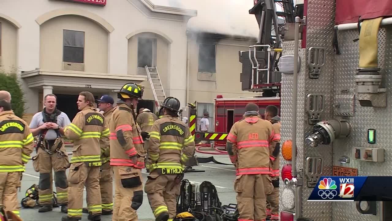 Area fire departments take part in live fire training in High Point ...