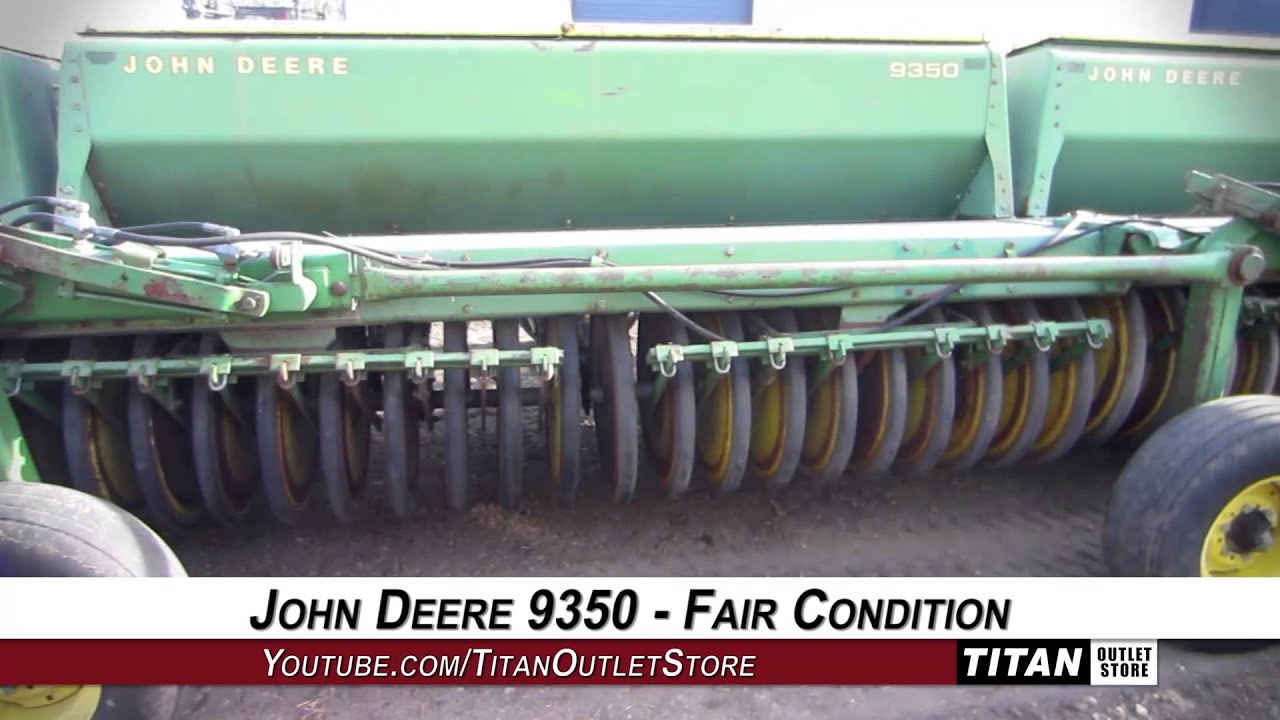 John Deere 9350, 40', Pull Type, 6'' Spacing, Markers Sold on ELS! - YouTube