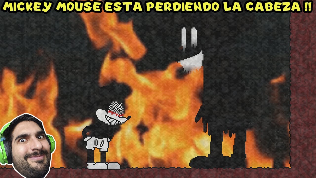 MICKEY MOUSE ESTÁ PERDIENDO LA CABEZA !! - Juegos Aterradores Disney ...