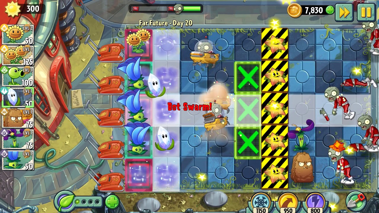 PvZ gameplay - YouTube