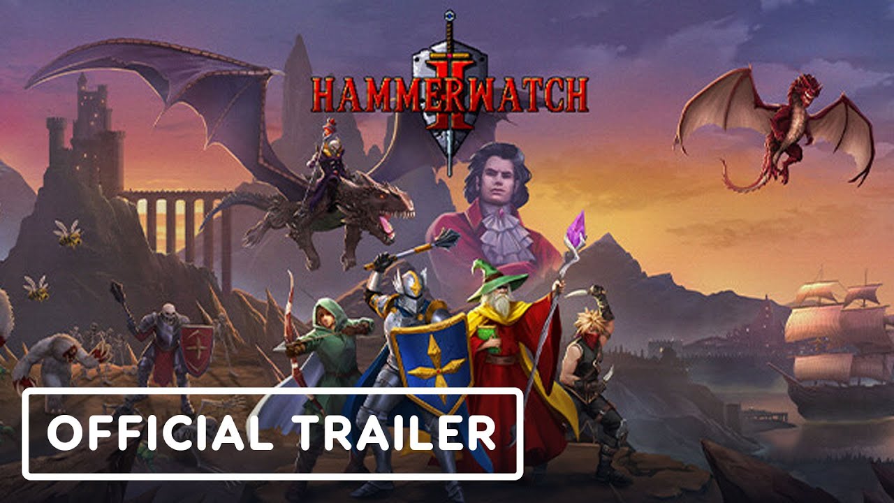 Hammerwatch 2 - Official PlayStation and Xbox Launch Trailer - YouTube