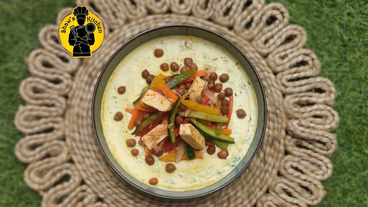 KALA CHANNA DAHI SALAD !! SALADS !! HEALTHY RECIPE !! BY SHAW'S KITCHEN ...