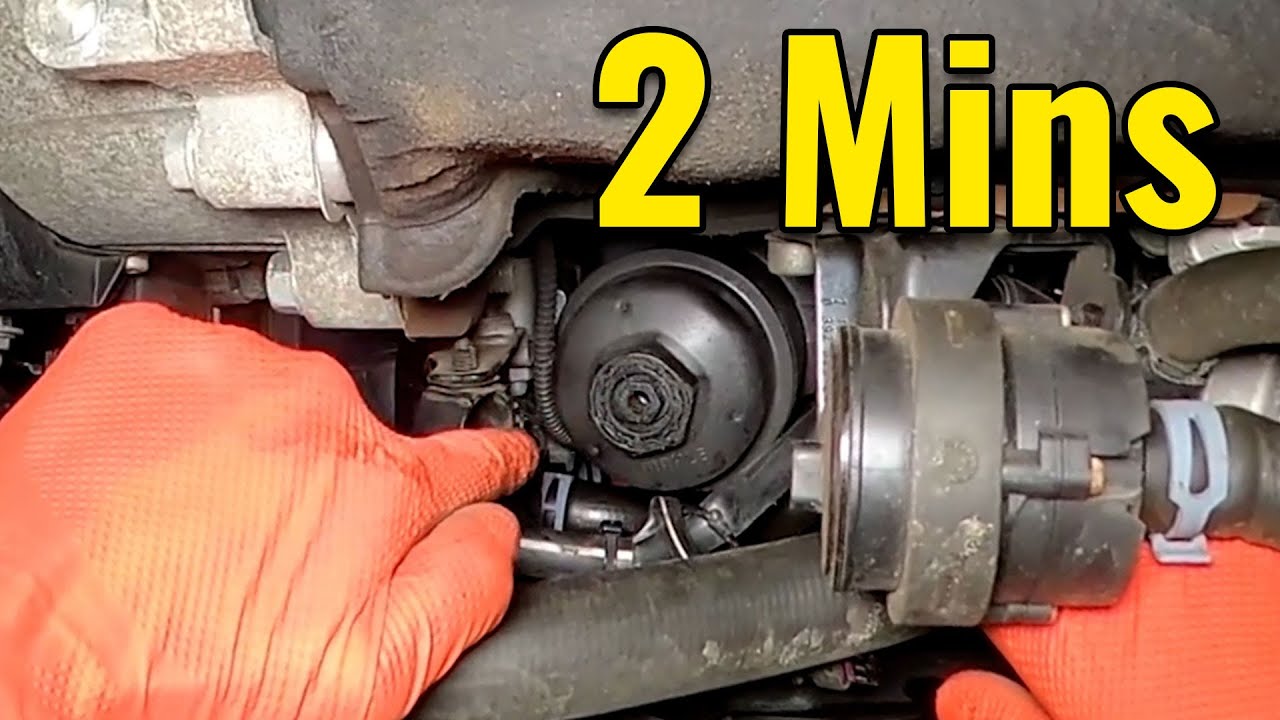 Step by Step Oil Filter Change Skoda / Audi / VW / Seat - YouTube