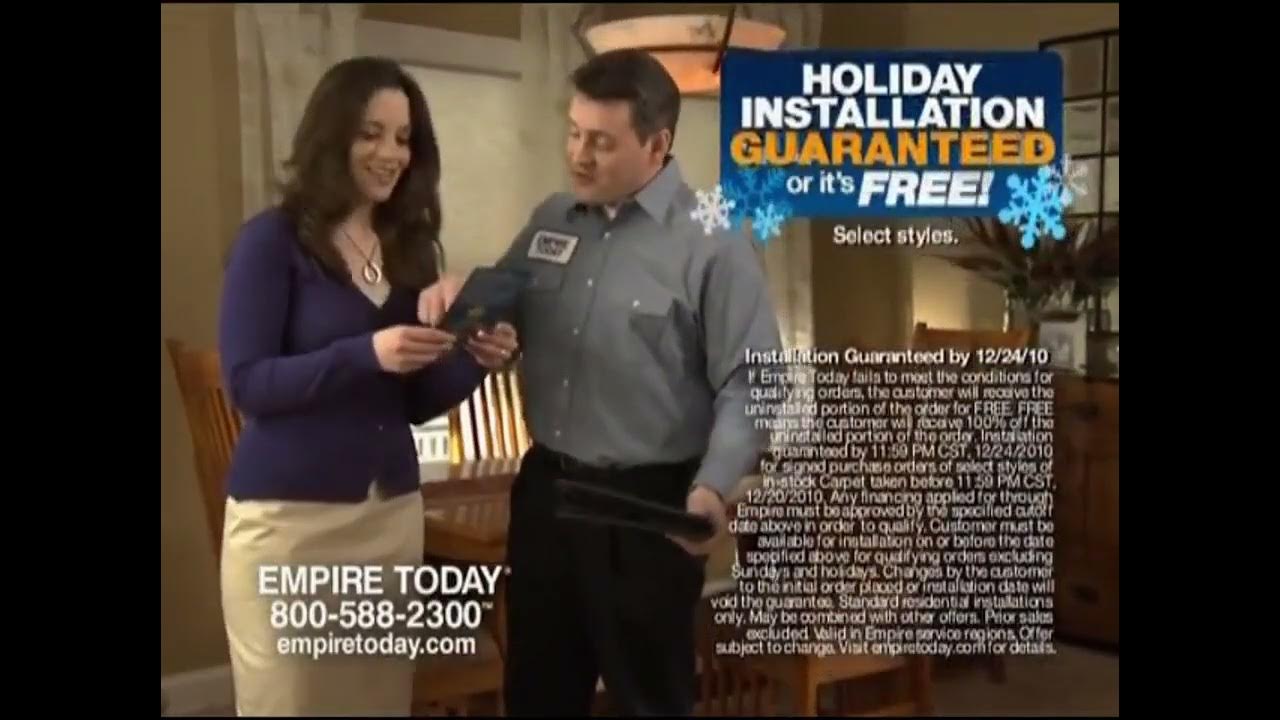 Empire Today Buy 1 Get 2 Free Sale Carpet Commercial Winter Version - YouTube