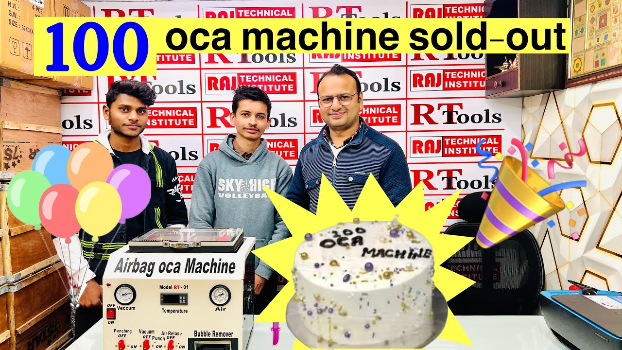 🎉100 oca machine sold-out celebration with my 100th customer # ...