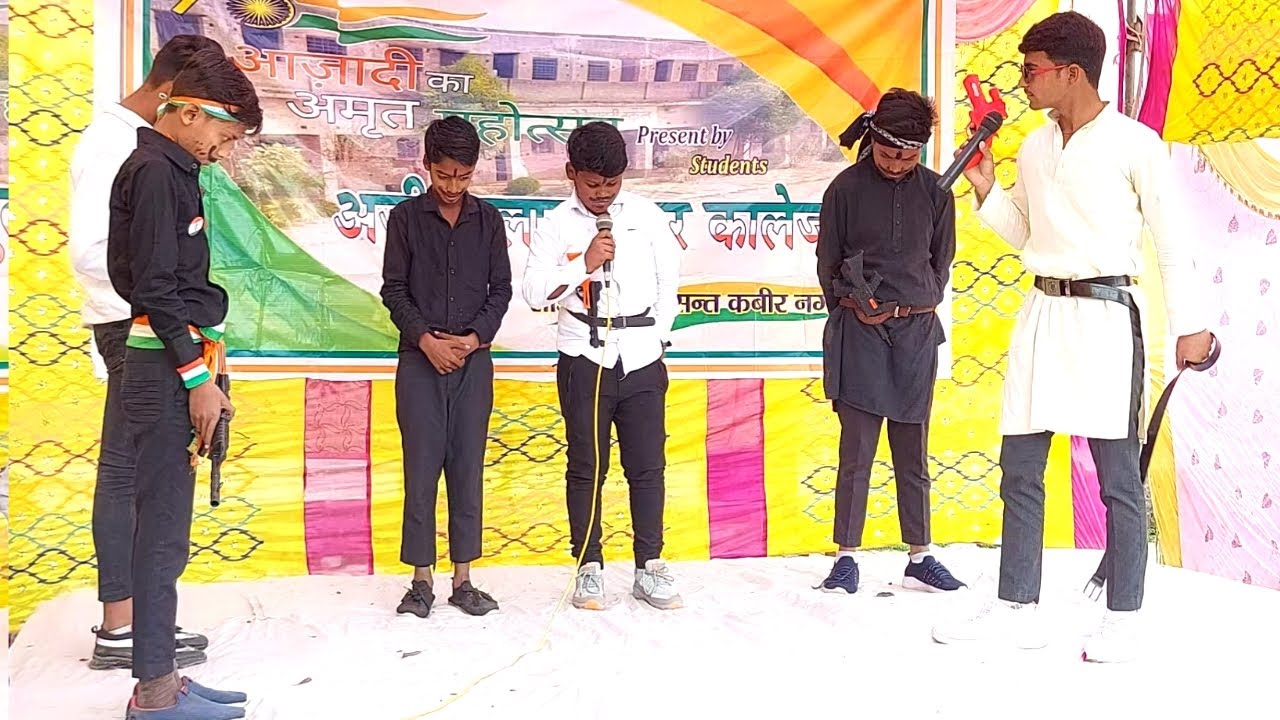 Gabbar Singh | अनपढ़ GABBAR | school natak program Gabber ka confusion ...