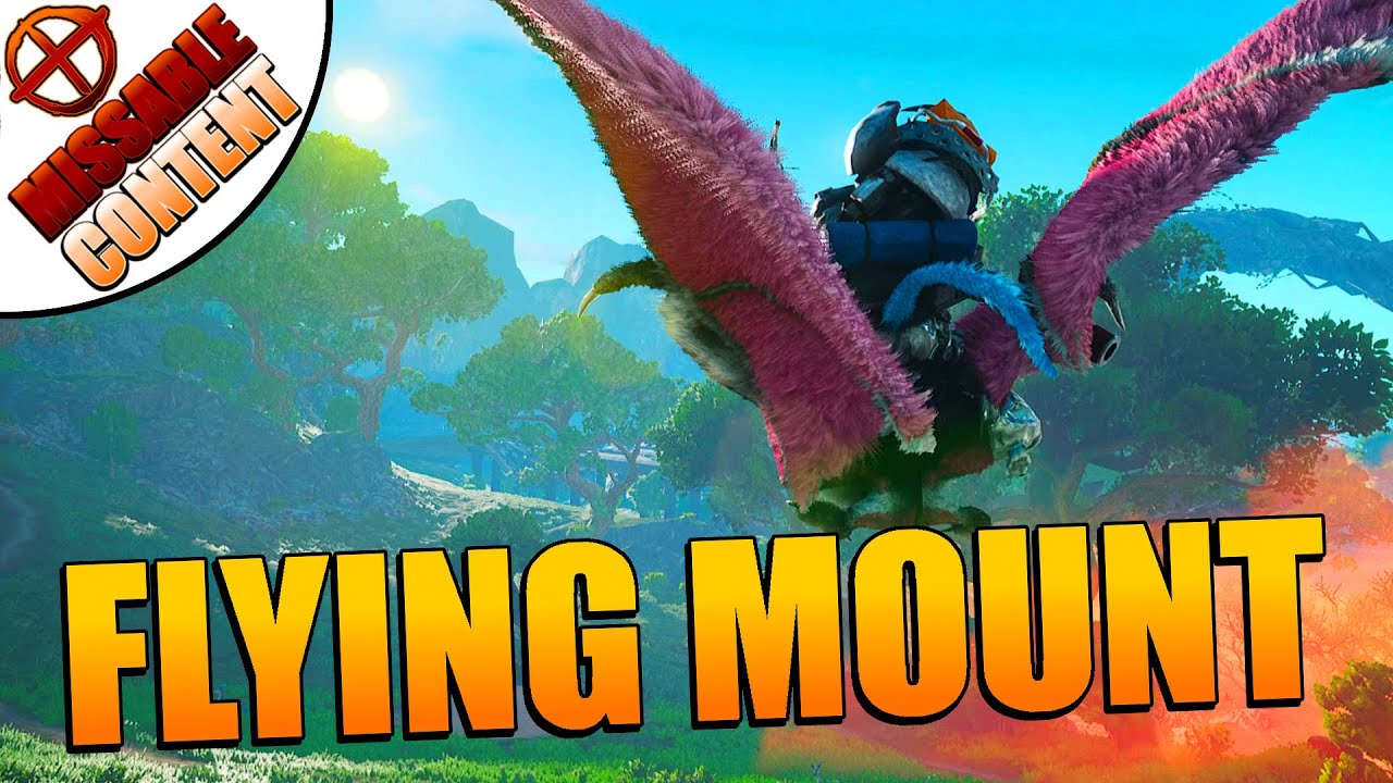 Biomutant - Flying Bat Mount Location | How To Find Pet Mount - YouTube