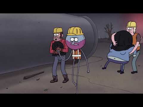 Regular Show - The Park Gang Try To Get Benson Signature