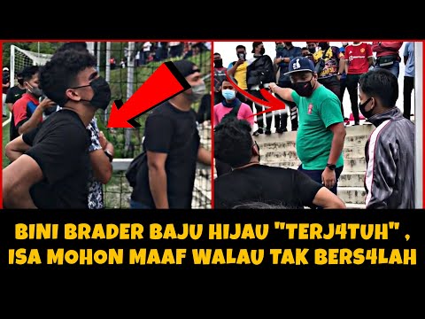 ISA ISARB M0H0N M4AF PADA ABANG BAJU HIJAU, KEJ4DIAN SEMASA GAME 10K. (BINI MENGANDUNG)