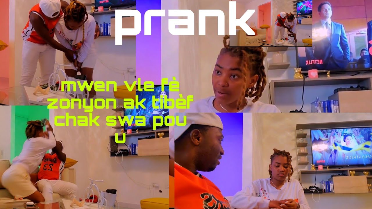 Mwen di christoo map fè zonyon ak tibèf pouli chak swa li bat mwen ...