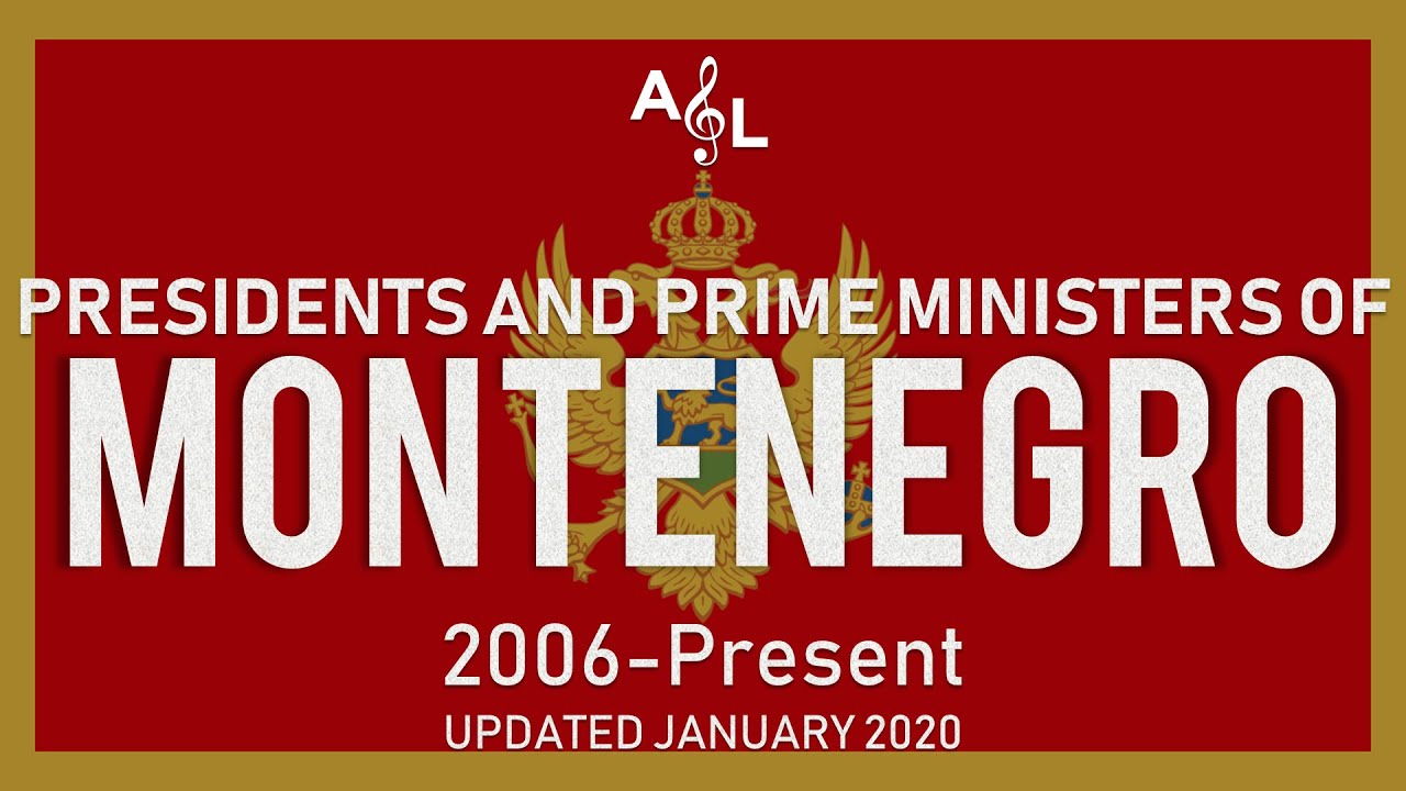 Montenegro: Timeline of Flags, Emblems, Presidents, and Prime Ministers ...
