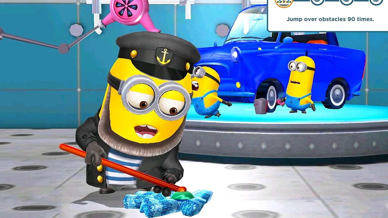 Sea Dog minion jumped over 180 obstacles with Submarine props in AVL ...