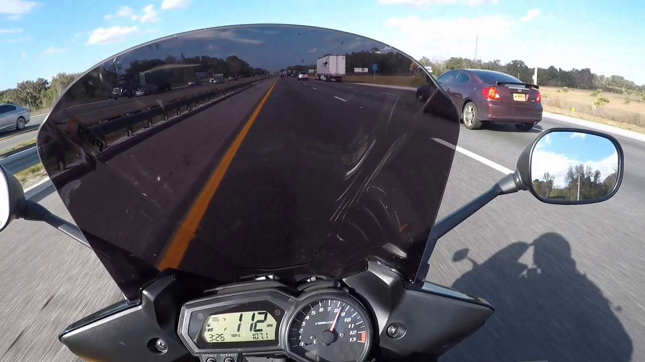 Fz1 actual top speed. - YouTube