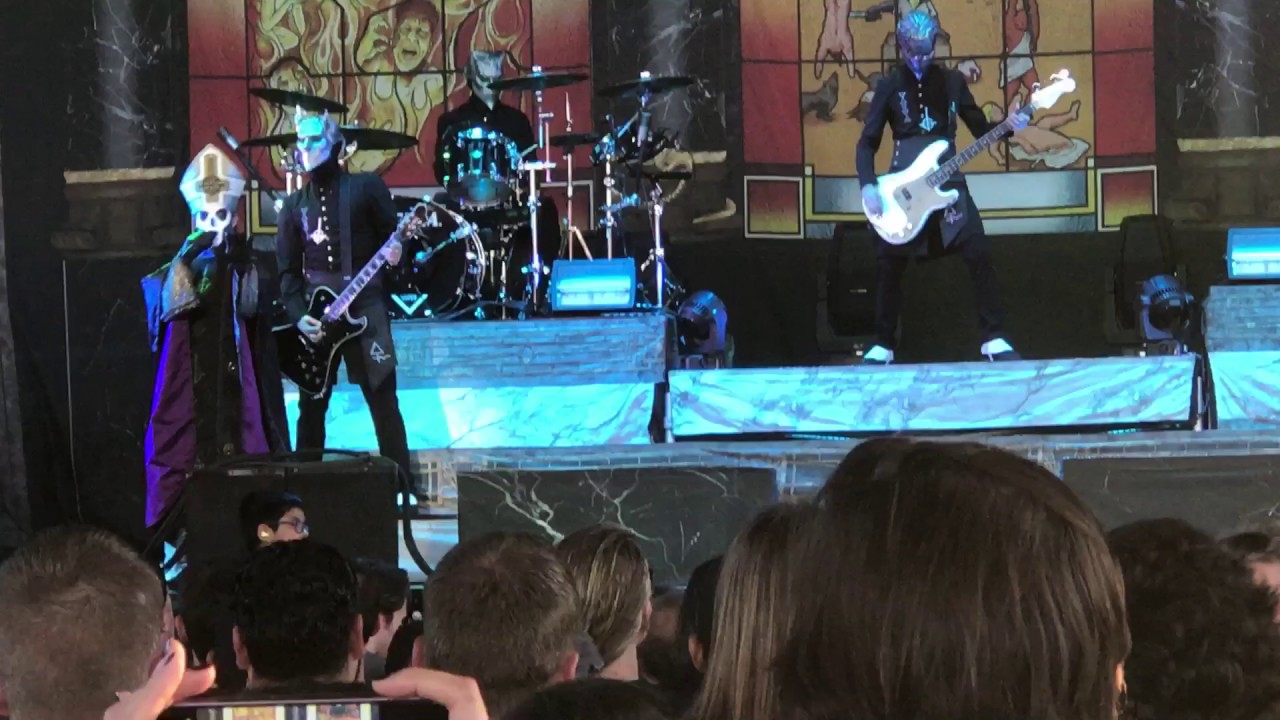 Ghost June 3, 2017 Popestar Tour- First Show of the tour - YouTube