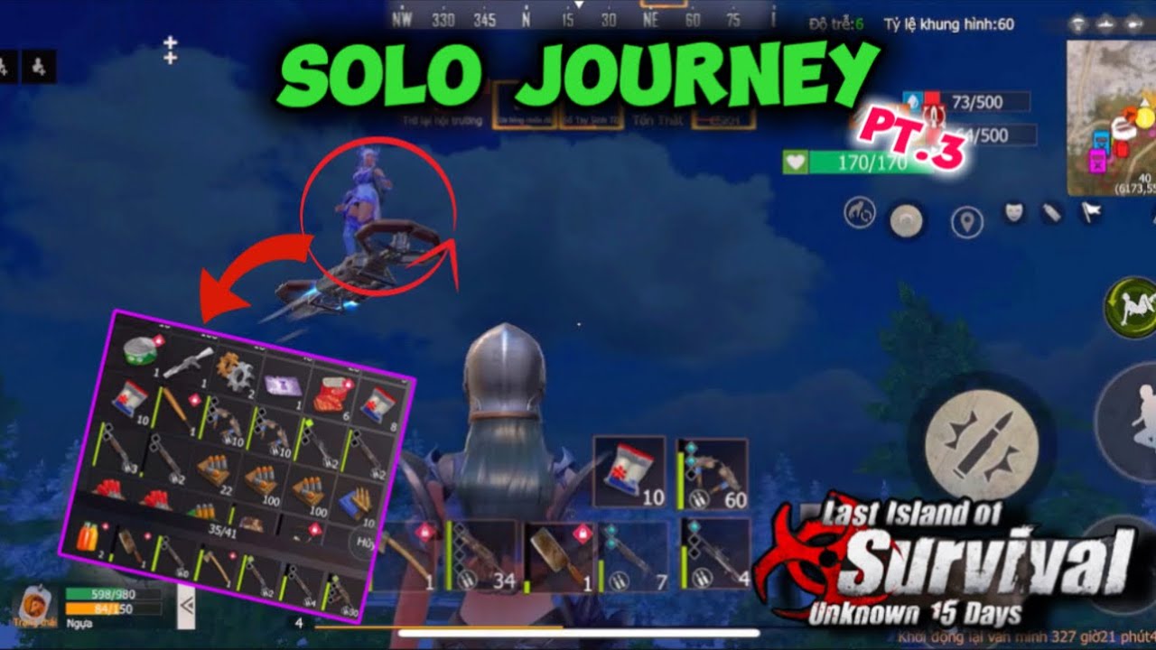 The terrible power of sniper guns Solo journey Part #3 | Last Island of ...