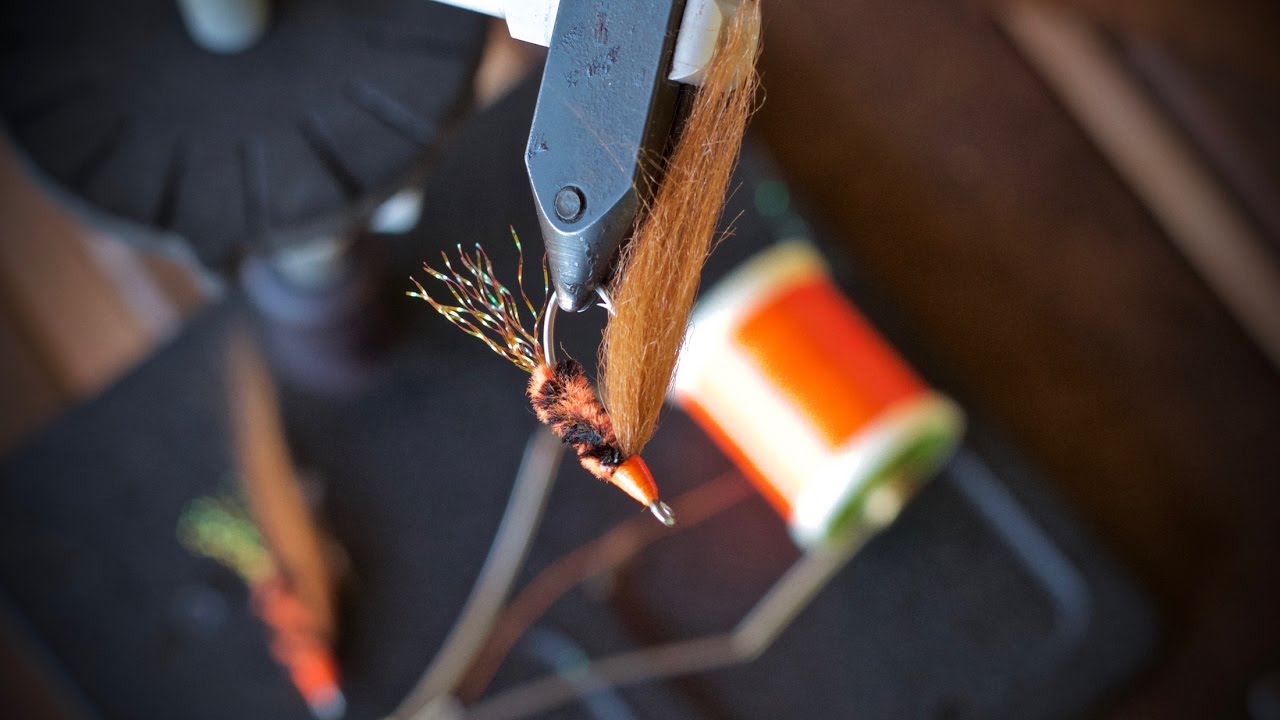 Snapping Shrimp Bonefish Fly Variation: HD Fly Tying Video - YouTube