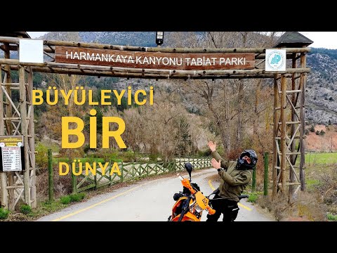 Bu Dünya Büyüleyici ( Harmankaya Kanyonu) #gezi #harmankayakanyonu #vlog #blogger #motovlog