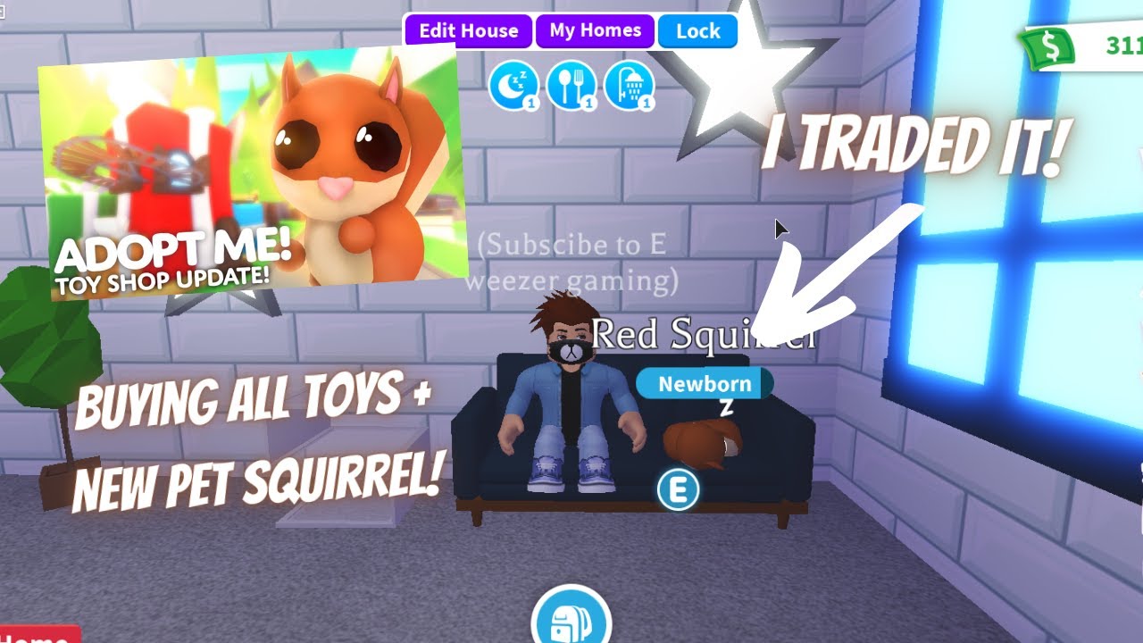 The New Adopt Me update is finally here! I trade the new Red Squirrel ...