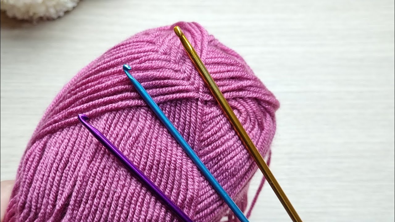 eye-catching wonder knitting pattern made with two needles - YouTube