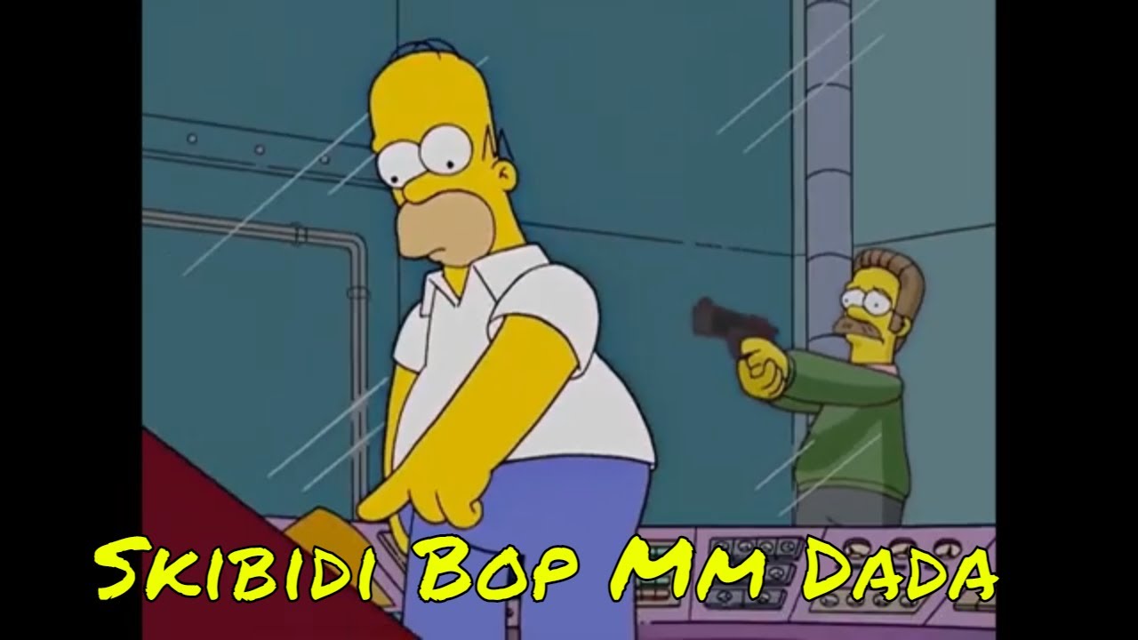Simpsons Skibidi Bop Mm Dada - Homer Destroys Springfield - YouTube