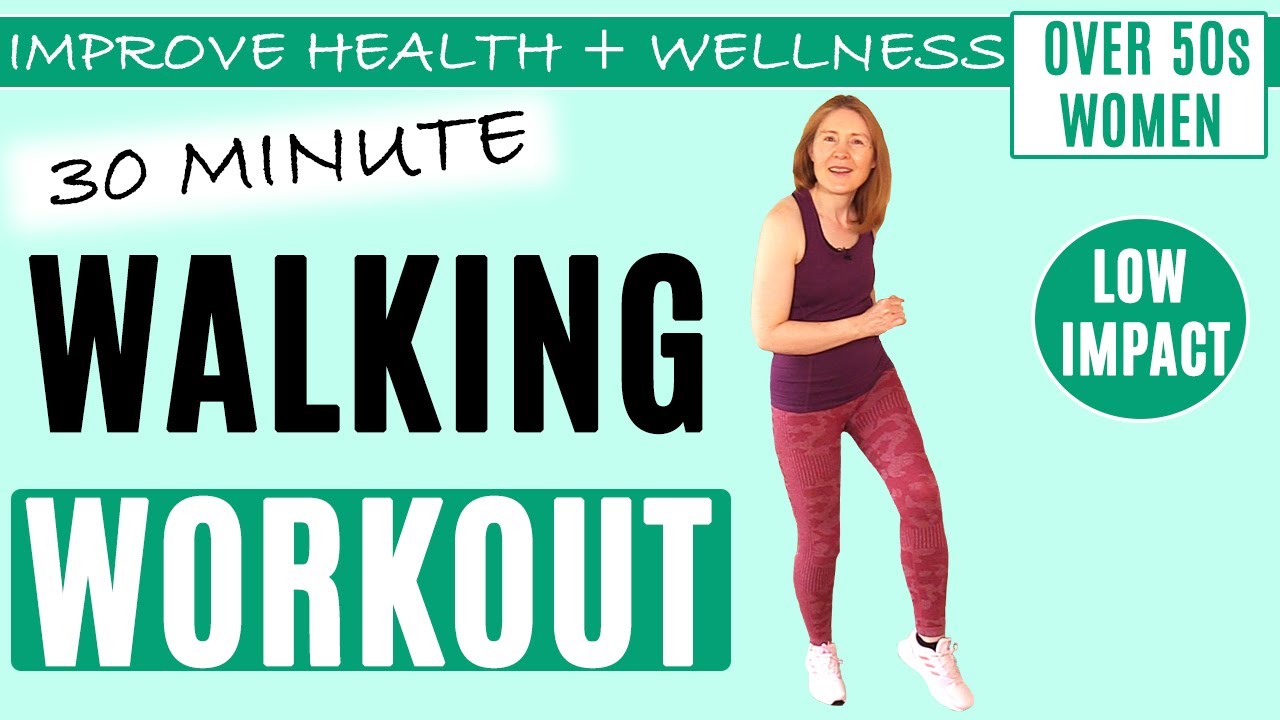 30 MINUTE WALKING WORKOUT FOR WOMEN OVER 50 | FOR IMPROVED HEALTH AND ...