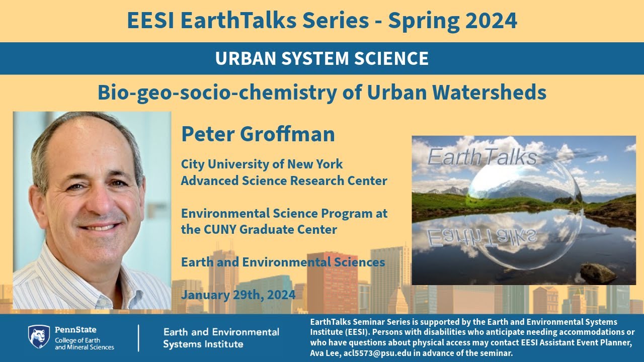 Bio-geo-socio-chemistry of Urban Watersheds - YouTube