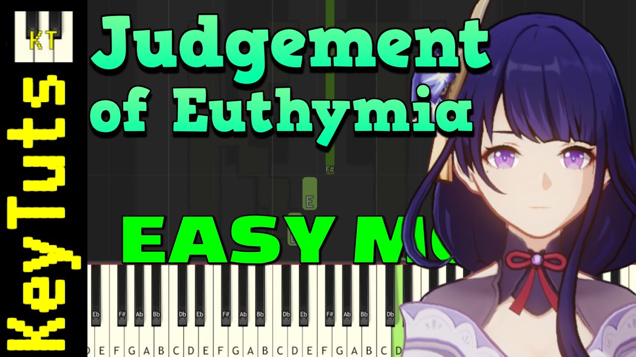 Judgement of Euthymia [Genshin impact] - Easy Mode [Piano Tutorial ...