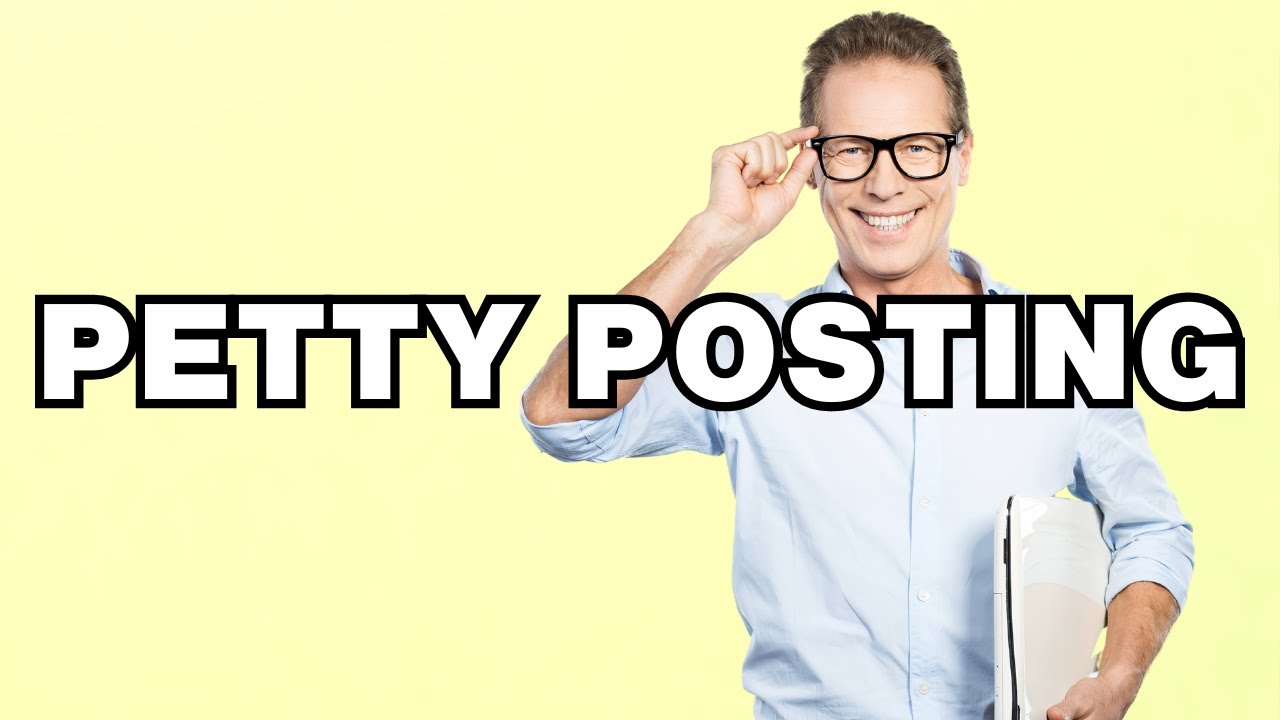Petty posting - definition | What does "Petty posting" mean? Slang ...