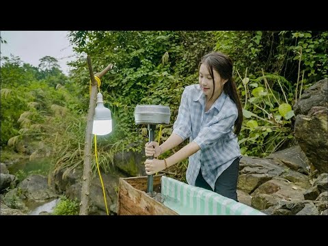 FULL VIDEO: 300 Days Alone BUILD LOG CABIN - Building Road Into The ...