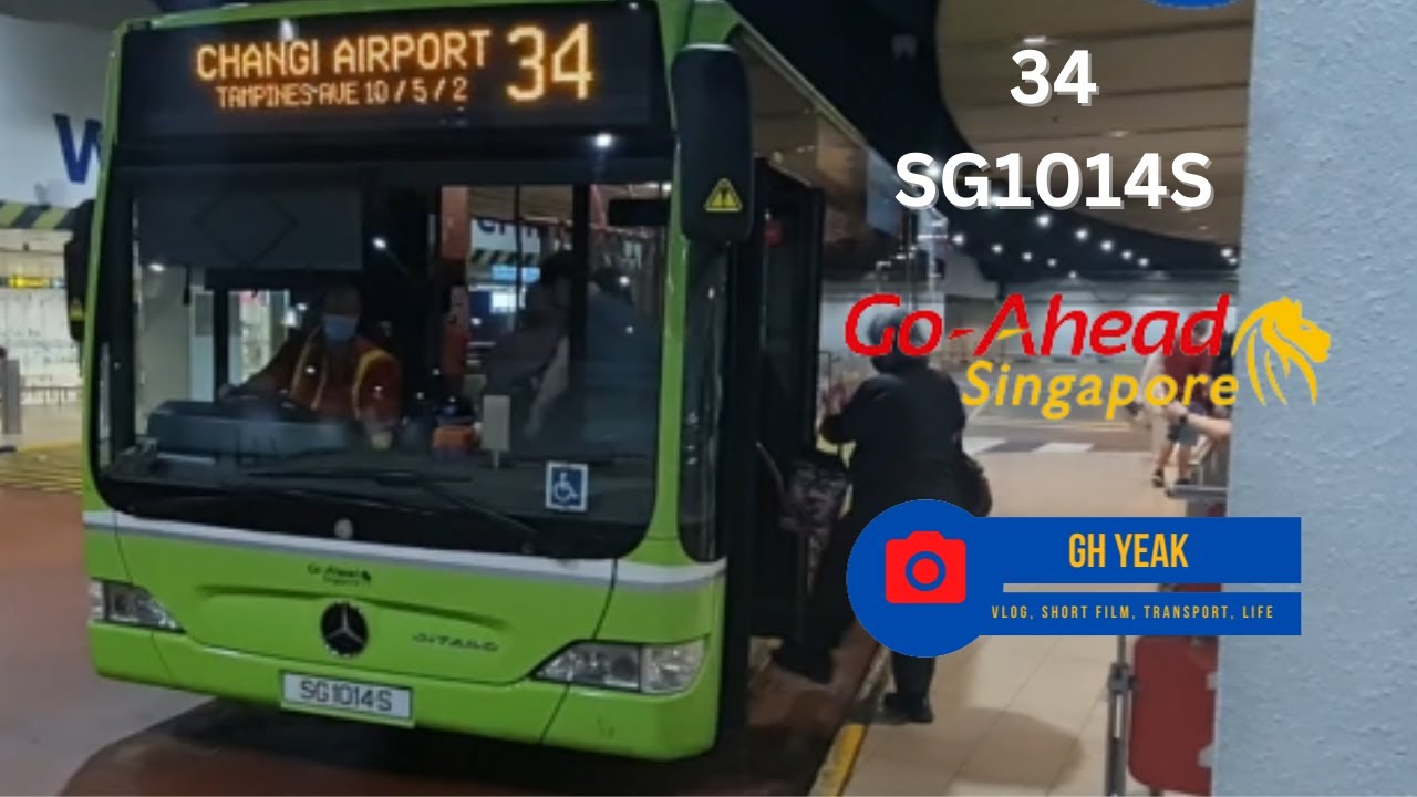 [Go Ahead Singapore] [Kickdowns] Mercedes Benz Citaro Bus Service 34 ...