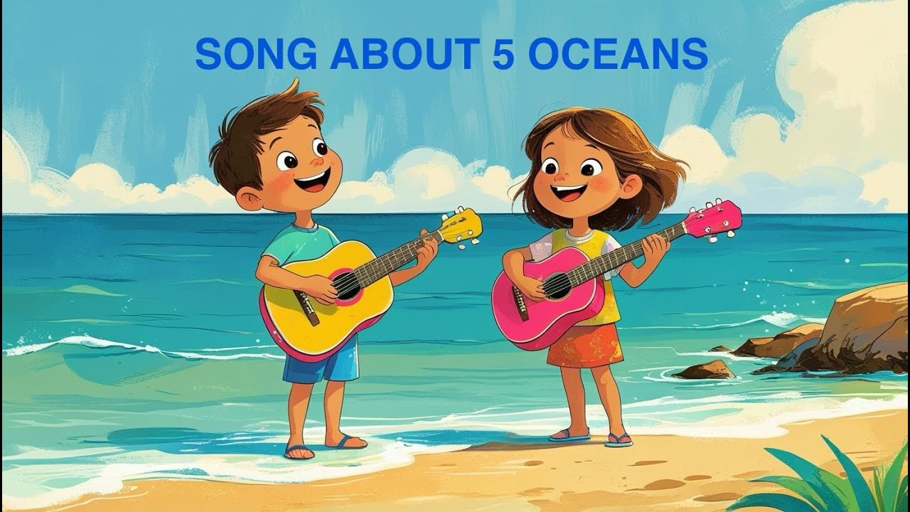 A Fun filled Learning song : Name of 5 Oceans - YouTube
