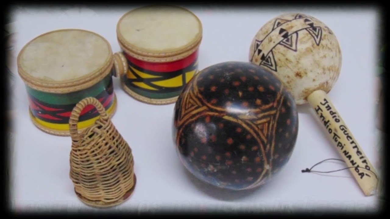 Tipos de dança e instrumentos musicais indígenas. - YouTube