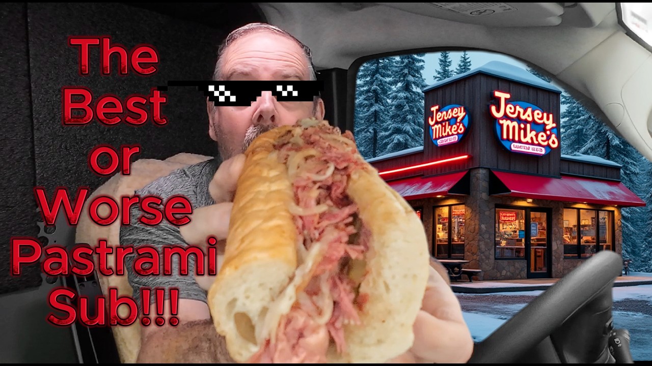 Perhaps the Best Pastrami Sub from Jersey Mikes! - YouTube