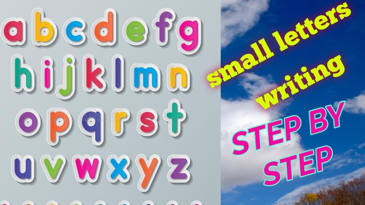 Writing Small Letters || How to write small Alphabet || Home Learning ...