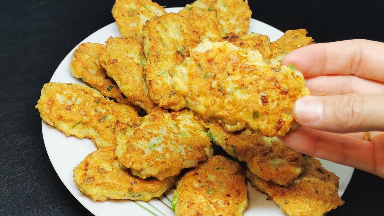 Nunca Dejaras De Preparar Estas Deliciosas Tortitas De Pollo Receta