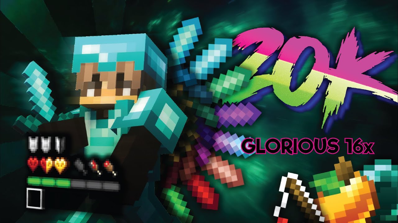 Vaes 20k pack Showcase|| Glorious 16x | Minecraft |16x texture pack ...