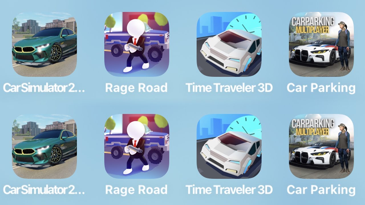 Car Simulator 2022, Car Parking, Rage Road and More Car Games iPad ...