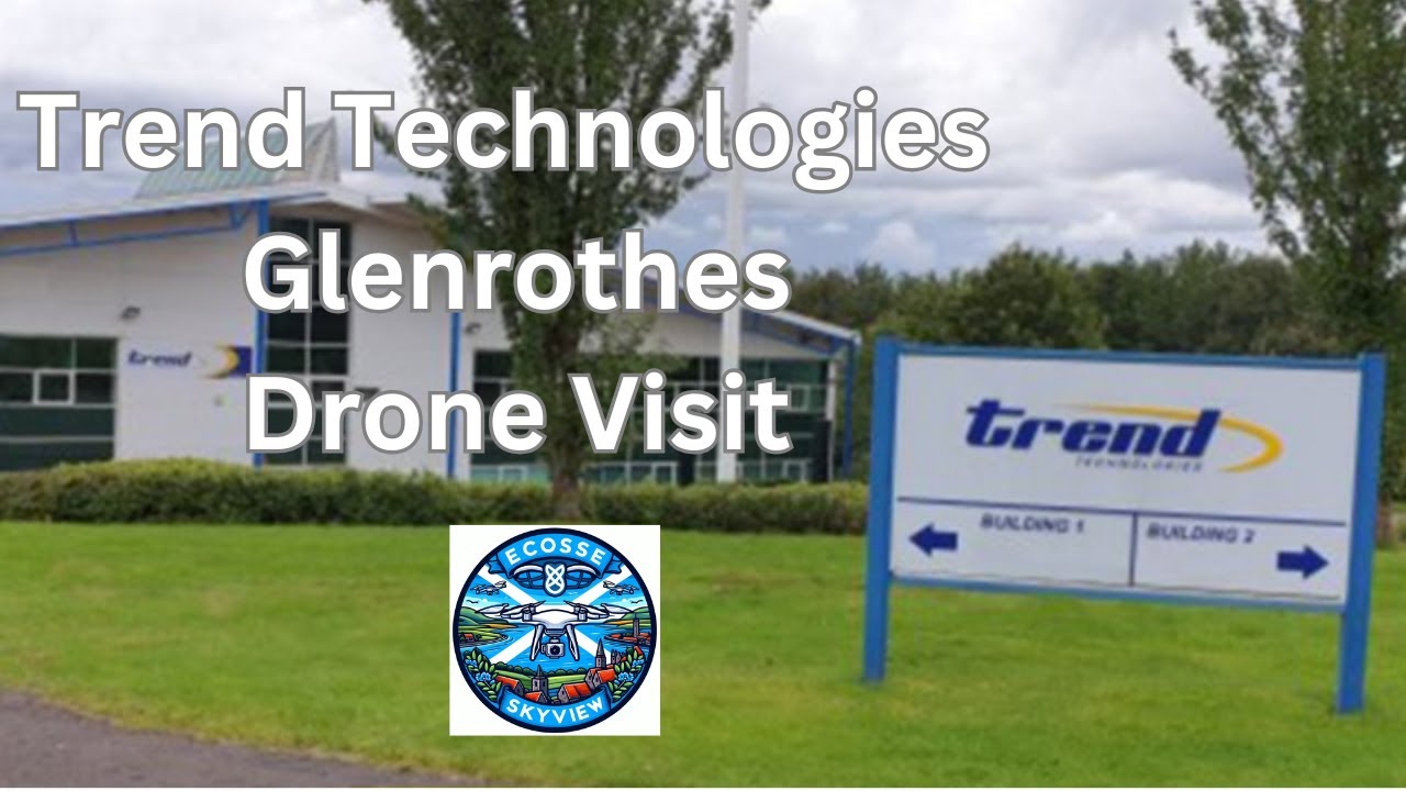 Trend Technologies & Westwood Park, Glenrothes | 4K DJI Drone Tour ...