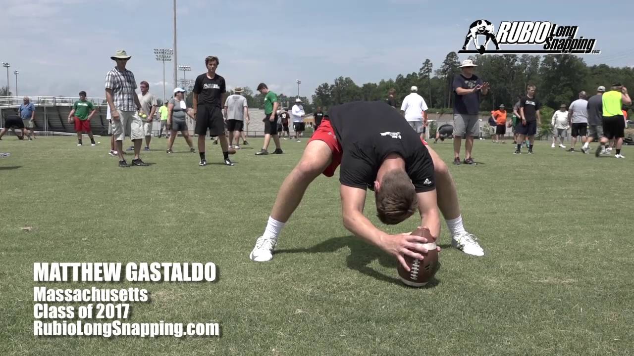 Matthew Gastaldo - Long Snapper - YouTube