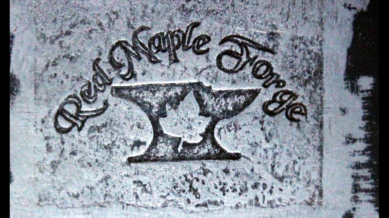 Etching logo into steel - YouTube